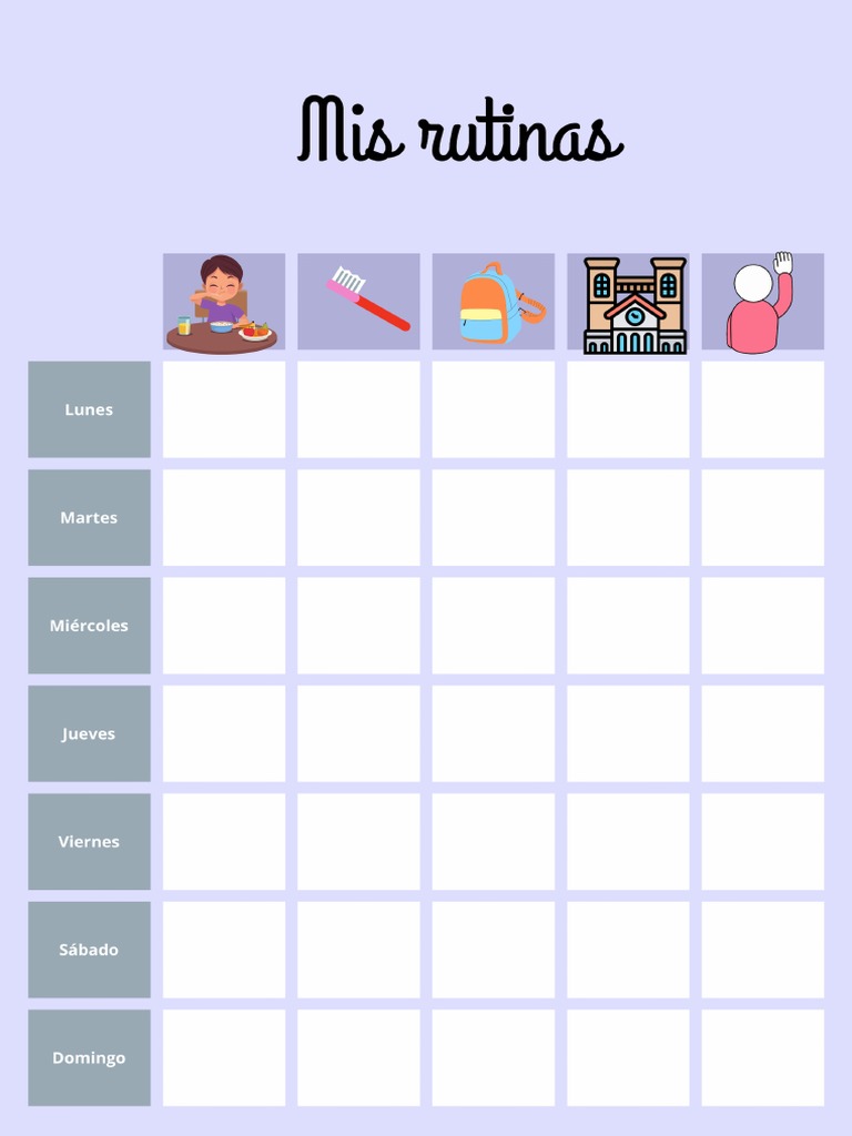 Mis Rutinas | PDF