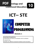 TLE ICT 10 Q4 INC Week1 8 | PDF | Computer Network | Network Topology
