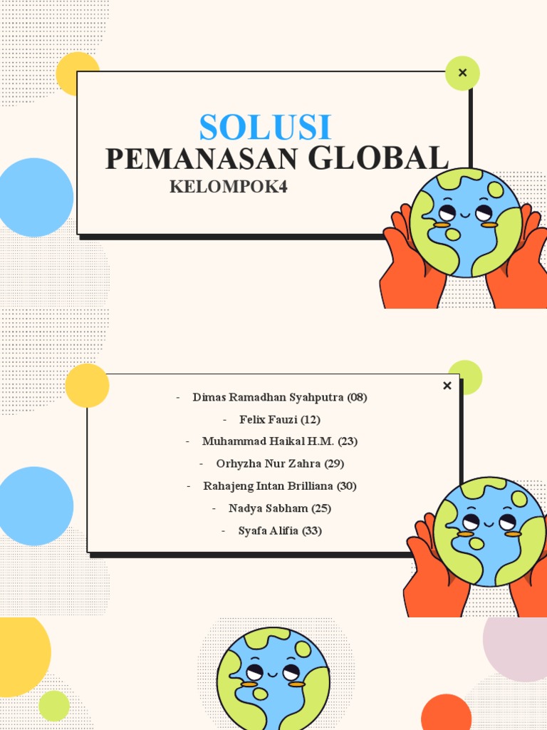 Solusi Pemanasan Global | PDF