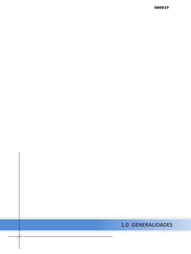 1.0 Generalidades - VF | PDF | Evaluación de impacto ambiental | Naturaleza