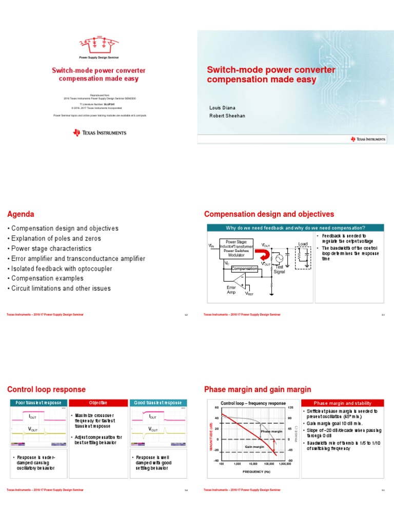 Switch-Mode Power Converter Compensation Made Easy | PDF | Electrical ...