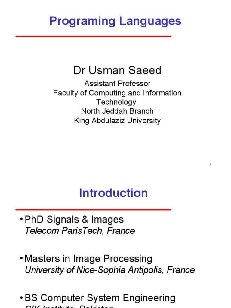 Top Programming Languages | PDF