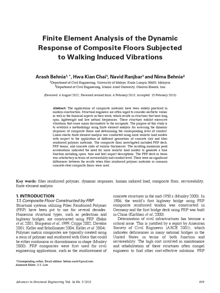 Behnia 2013 | PDF | Phase (Waves) | Composite Material