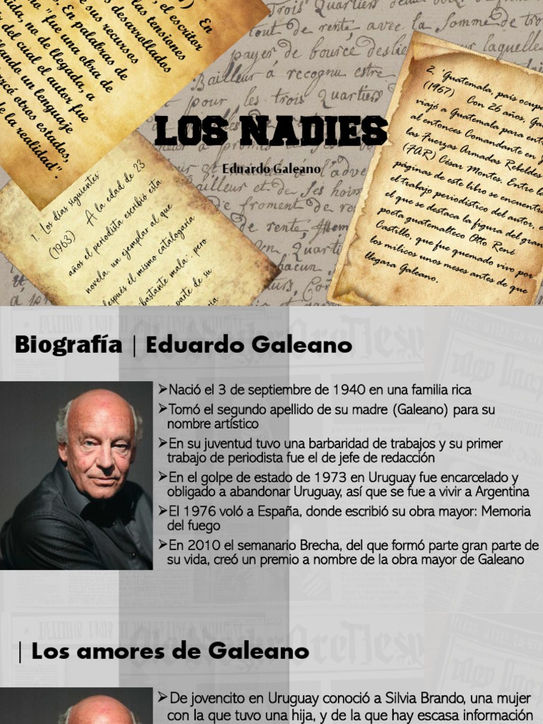 Los Nadies | PDF