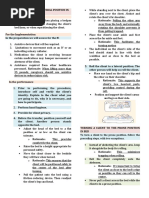 Patient Dangling Procedure Checklist | PDF | Balance (Ability ...