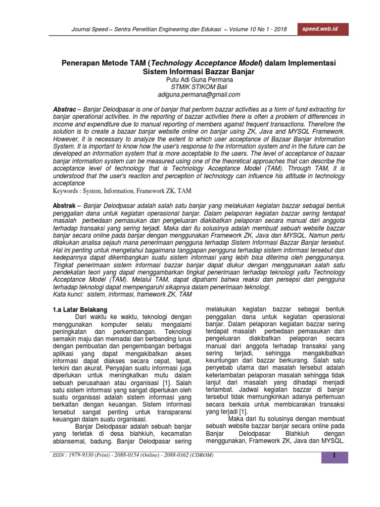 TAM Permana P Adi Guna 2018 | PDF