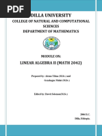 Mathematics Remedial Module | PDF | Equations | System Of Linear Equations