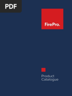 FirePro Product Catalogue | PDF | Cable | Electrical Wiring