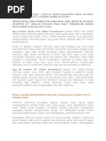 Cara Mengisi Block Note dan LPT | PDF