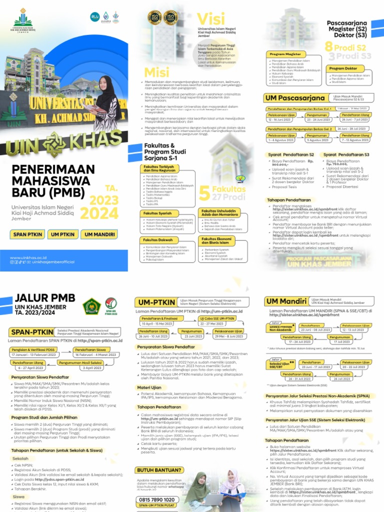 Brosur Uin Khas 2023 A4 | PDF
