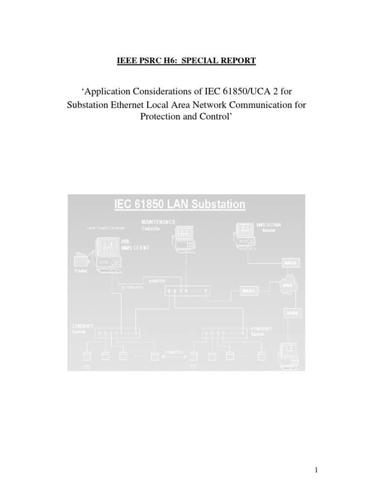 Tutorial 61850 IEEE | PDF