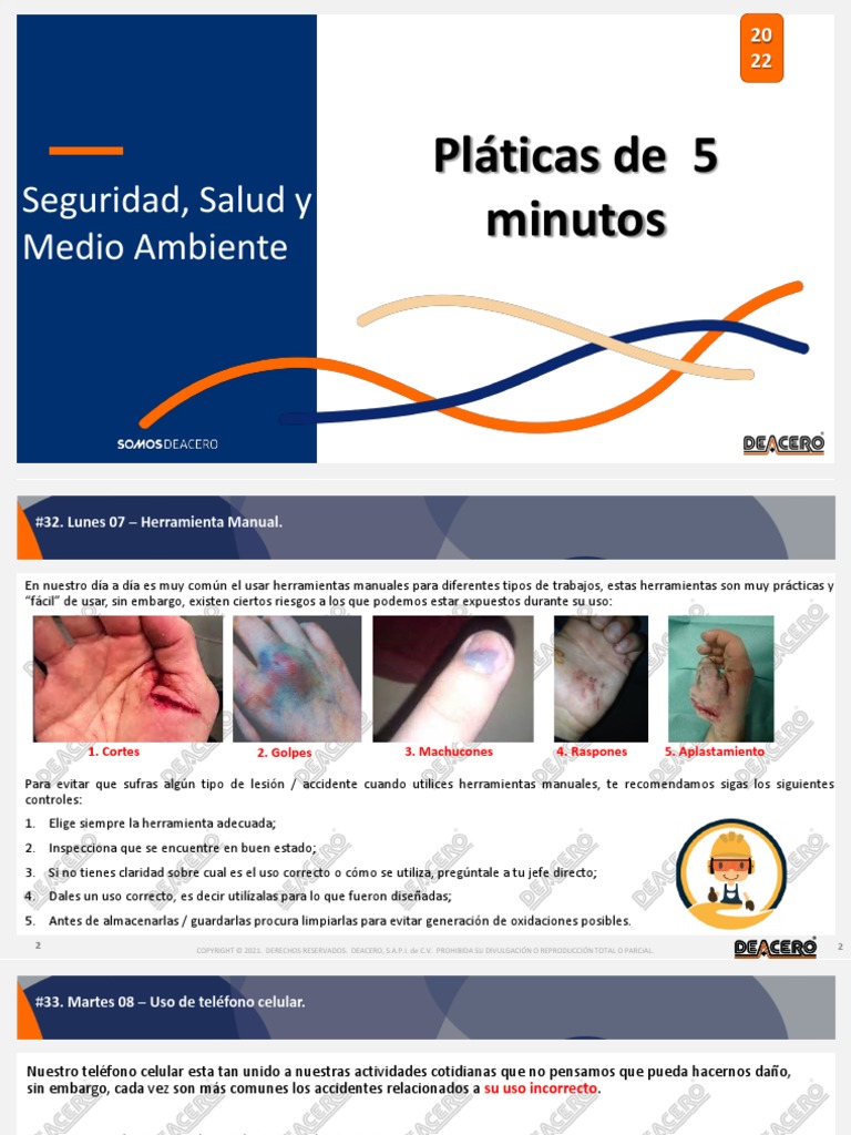 Platicas de Seguridad | PDF