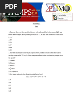 Timo - Sample - Paper With Answers PDF | PDF | Elementary Geometry ...