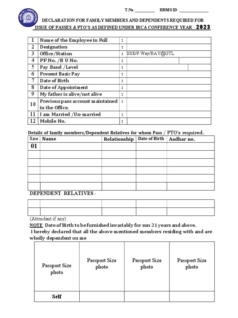 Bay Family Declaration | PDF