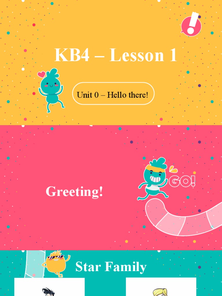 KB4-Lesson 1 Presentation | PDF | Home & Garden | General Fiction