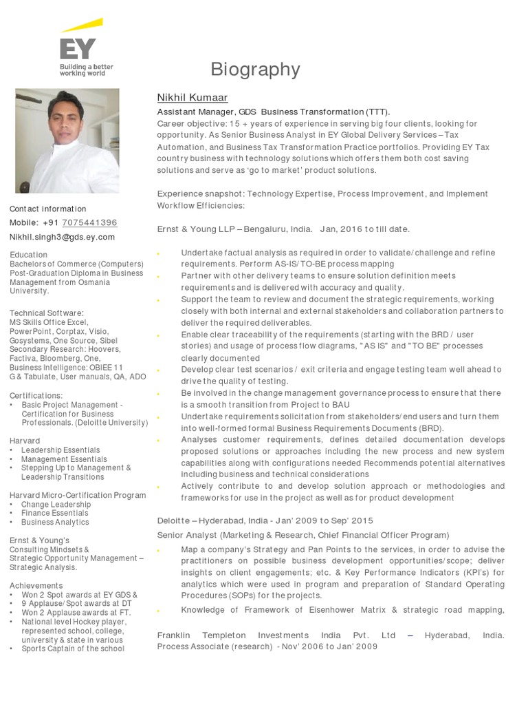 Business Transformation Specialist | PDF | Business