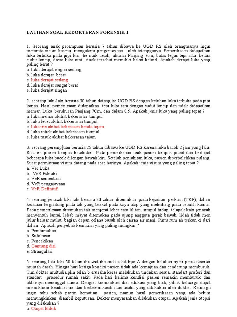 Kedokteran Forensik Bimo 2 | PDF