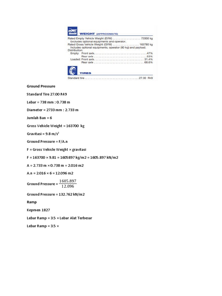 Ground Pressure | PDF