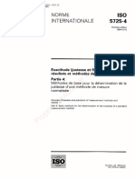 Norme ISO 5725-1:2023 sur l'exactitude | PDF | Précision | Organisation ...