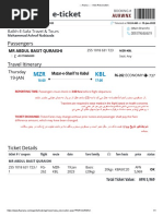 Passenger Type Codes - Galileo | PDF | Transport | Civil Aviation