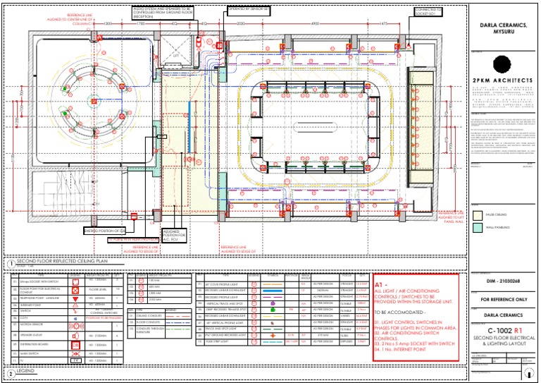 DCM - Electrical Drawing-Second Floor Reflected Ceiling Plan - Revision ...