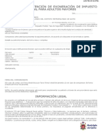 Escrito MODELO DE Exoneracion | PDF