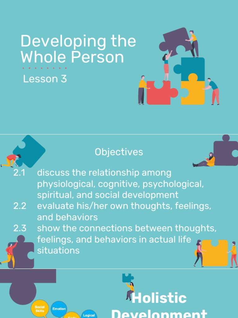 Lesson 3 Holistic Development Core 2 | PDF | Thought | Mind