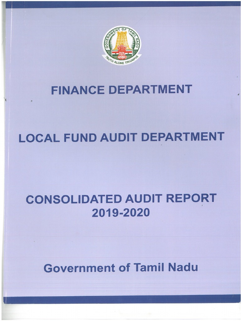Lfa Consolidated Audit Report e 2019-20-1 | PDF