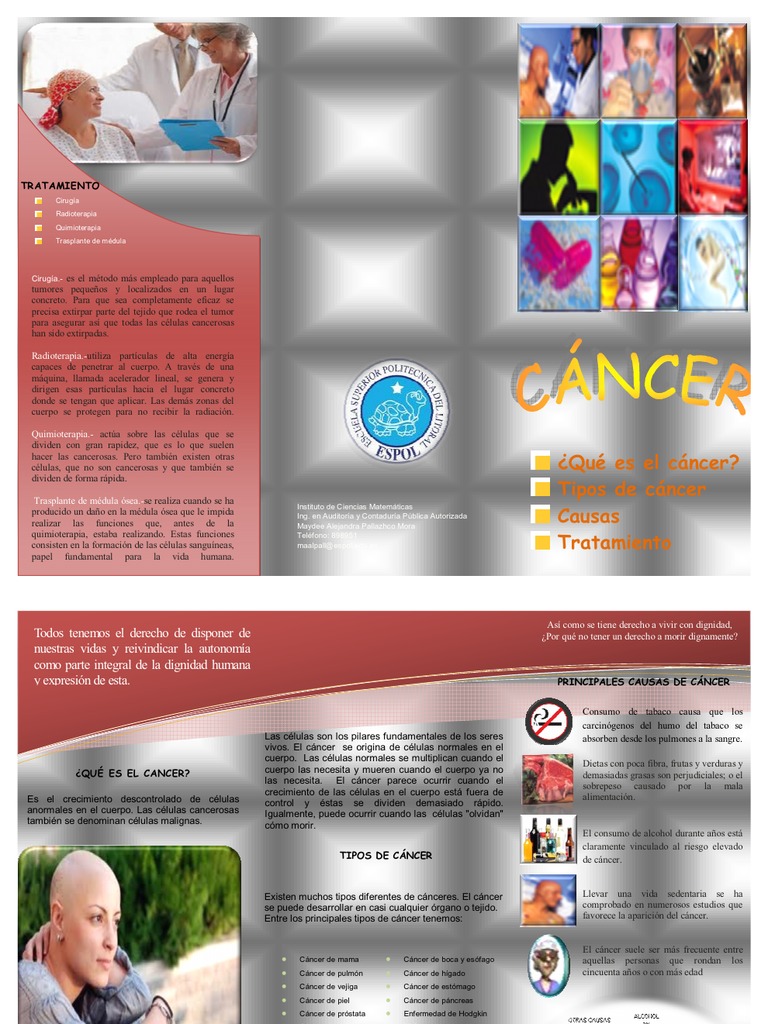 Triptico Del Cancer | PDF