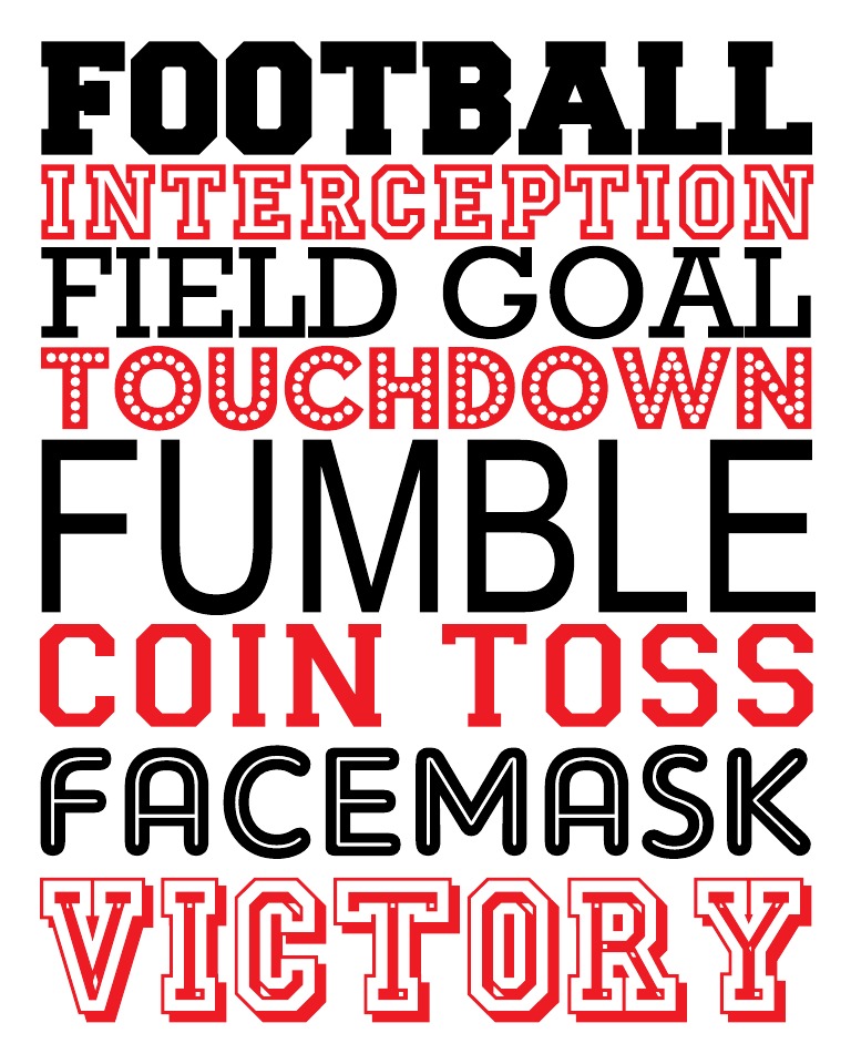 Football Subway Art 6 | PDF