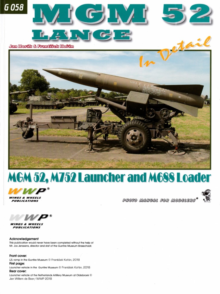 Wings & Wheels 058 MGM 52 LANCE in Detail | PDF