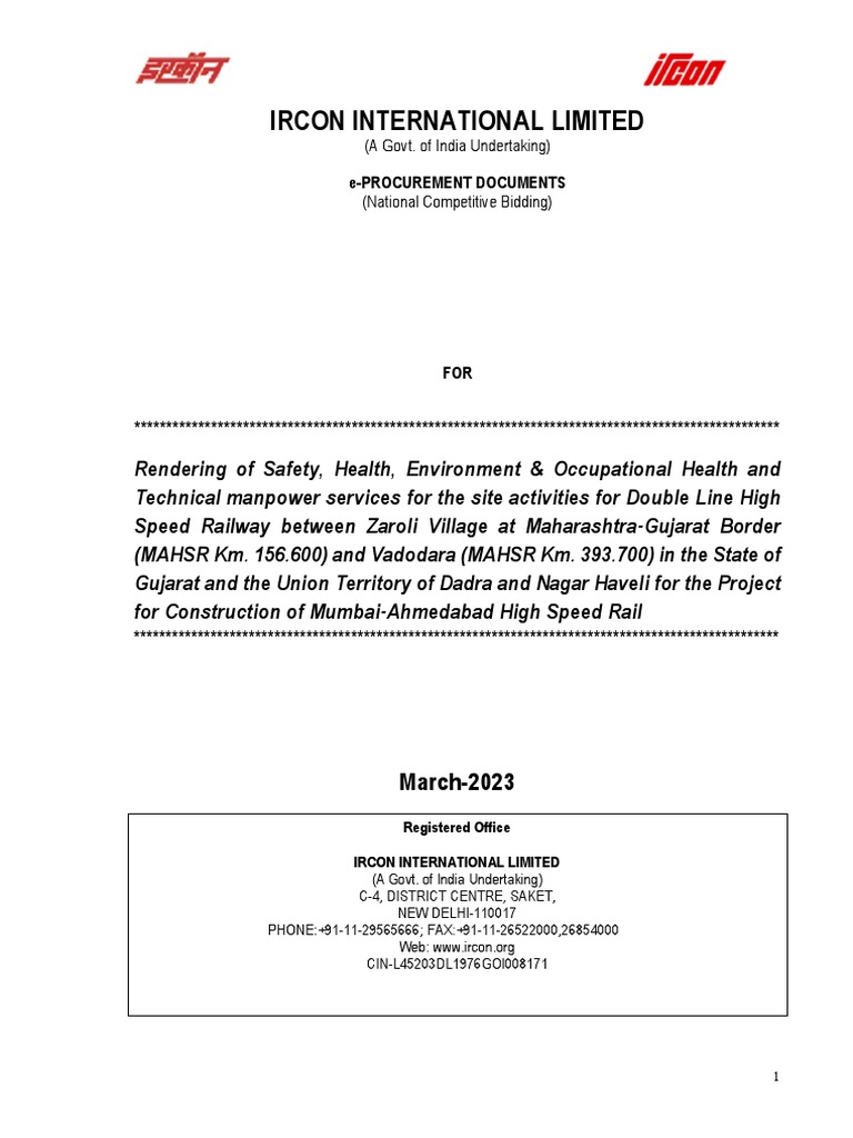 Ircon Technical Manpower | PDF | Joint Venture | Partnership