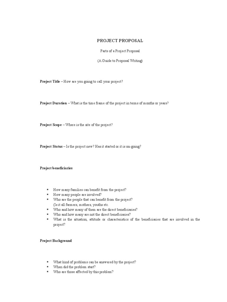 NSTP Project Proposal Guidelines | PDF | Reading Comprehension ...