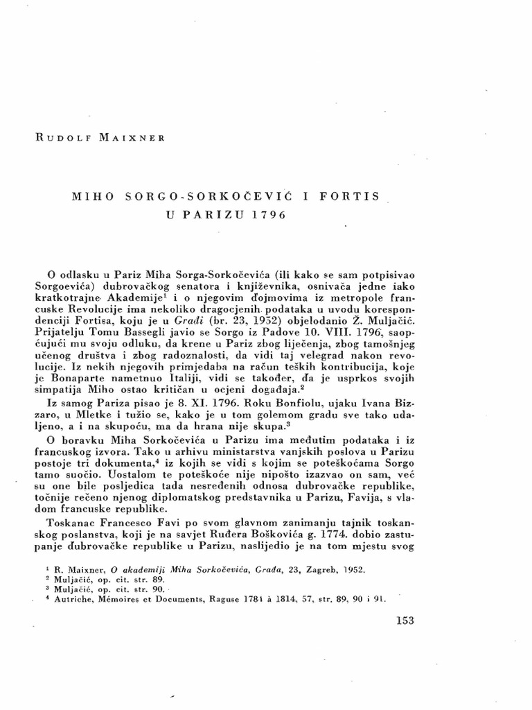 Maixner: Rudolf | PDF