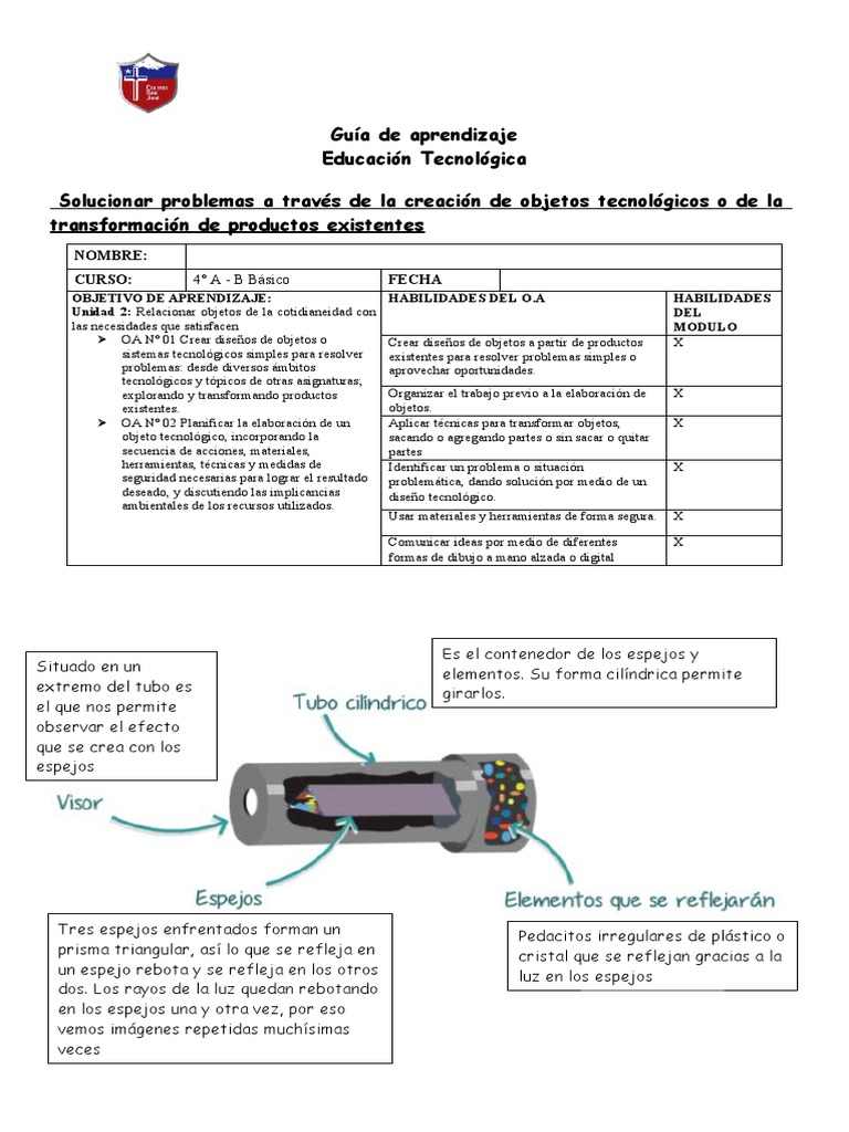 Guia Cuarto Basico | Descargar gratis PDF | Aprendizaje | Evaluación