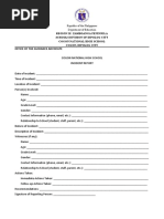 INCiDENT REPORT Template Deped Phil | PDF