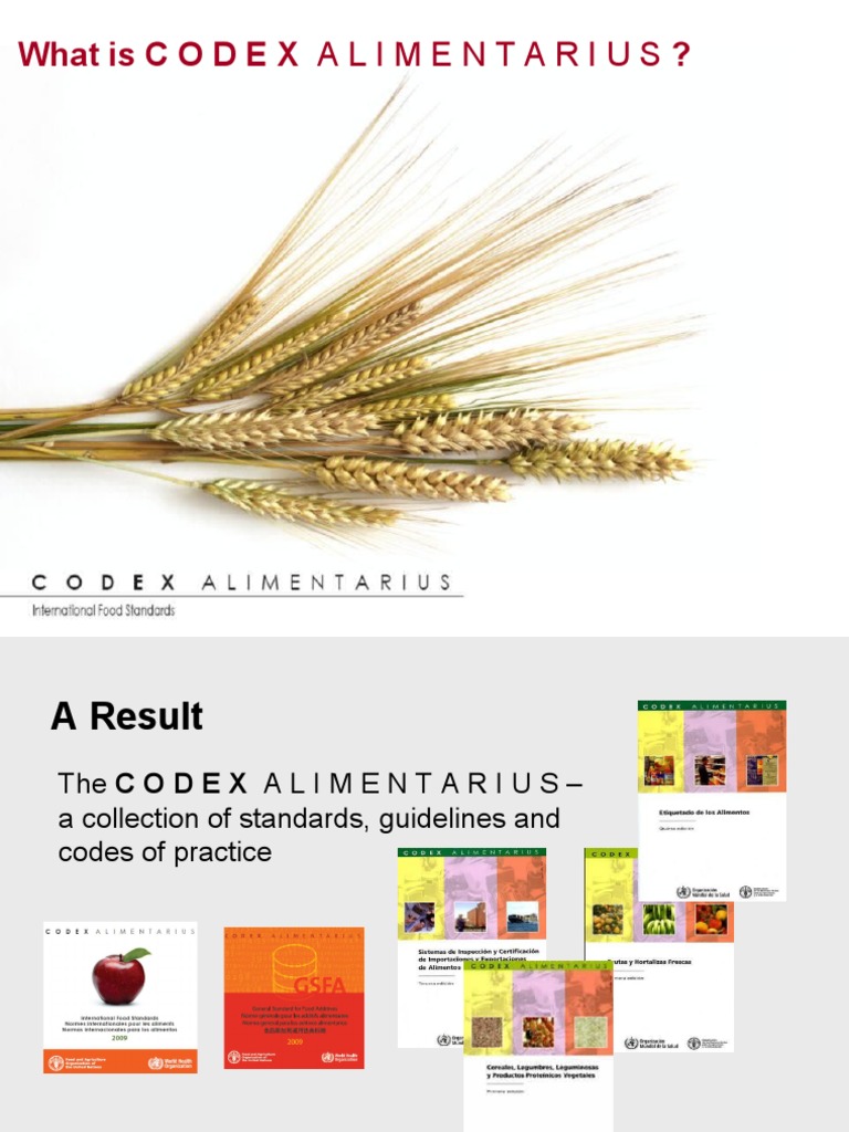 Codexoverview UNECE - Codex | PDF | Food Safety | Vegetables