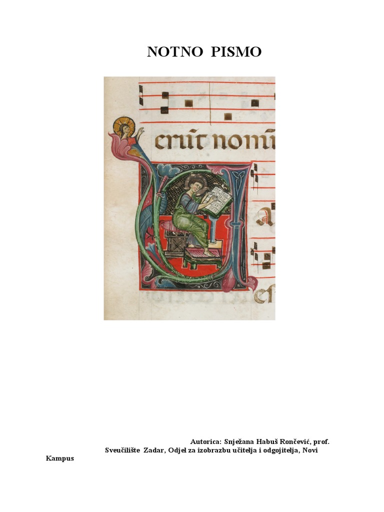 Notno Pismo | PDF