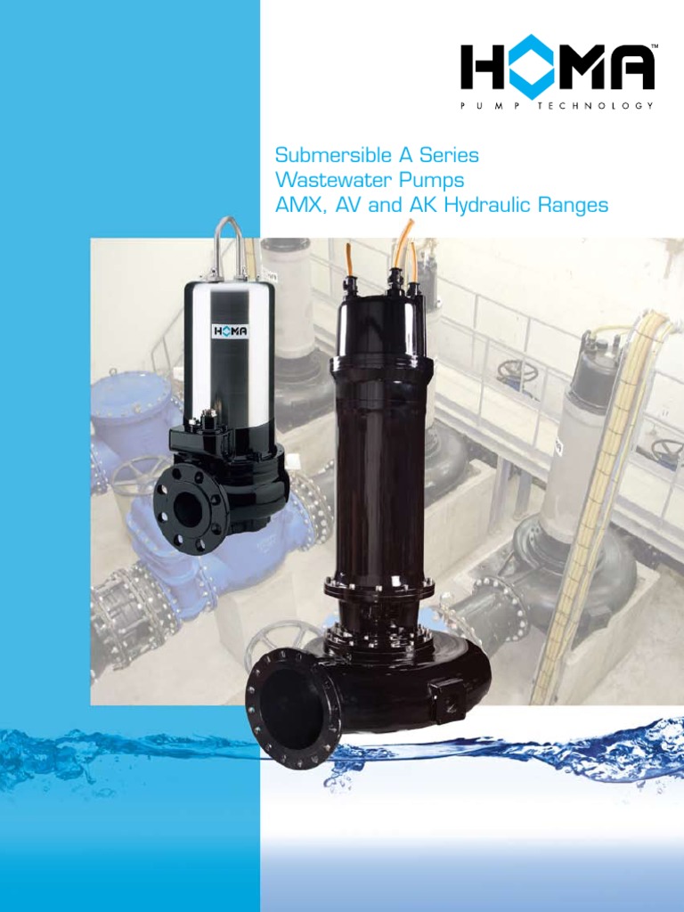 Homa A Series Brochure | PDF | Pump | Electric Motor