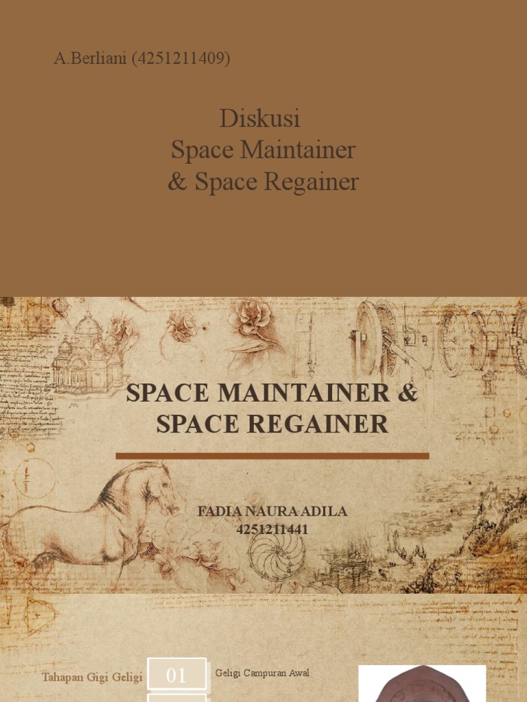 Diskusi Space Maintainer & Space Regainer: A.Berliani (4251211409) | PDF