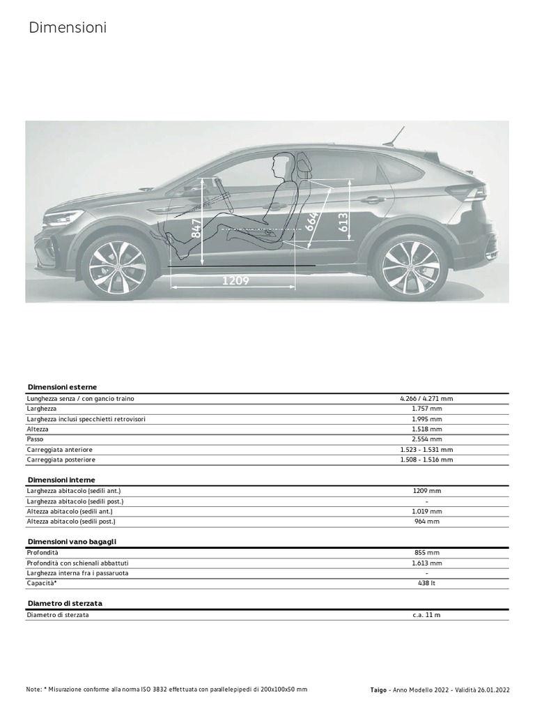 Dimensioni Esterne | PDF