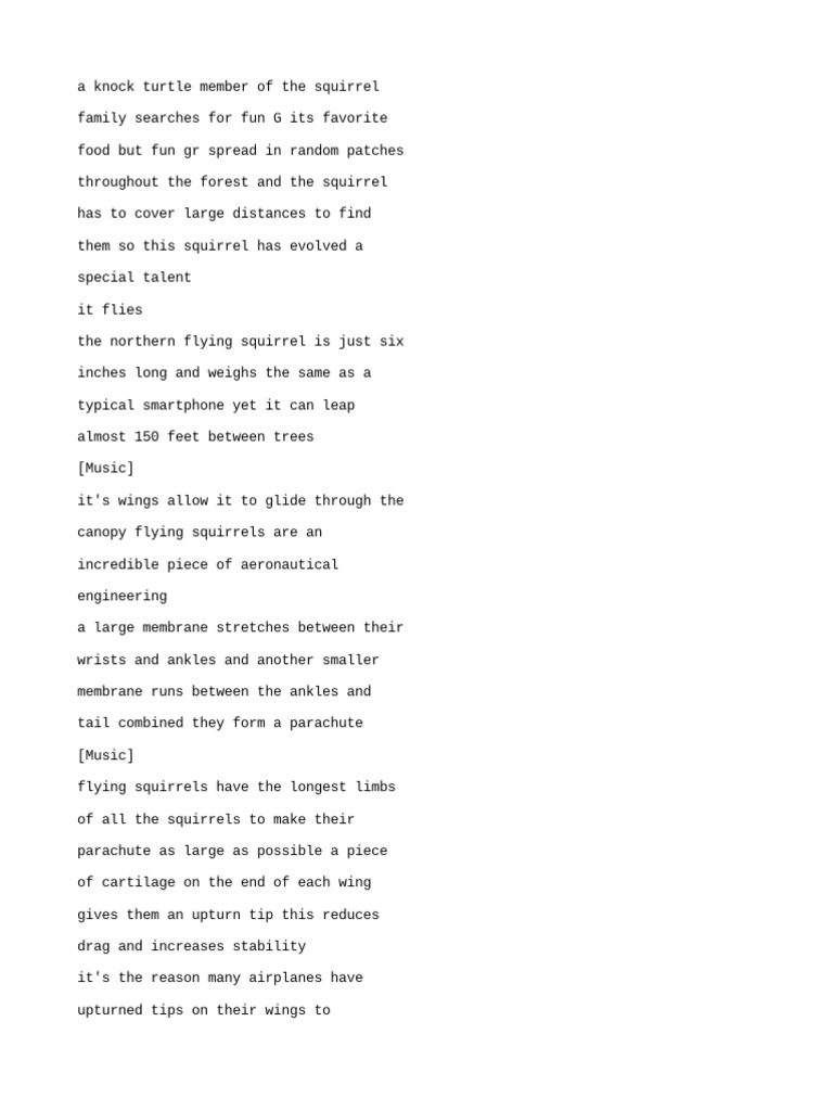 4THow The Flying Squirrel Soars (DownSub - Com) | PDF