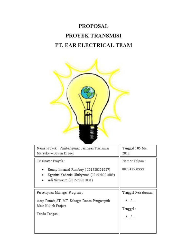 PROPOSAL Proyek | PDF