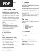 Kelley-Resume-Template | PDF | Educational Stages | Indiana