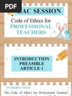 2021 Code of Ethics For Professional Teachers Explained | PDF ...