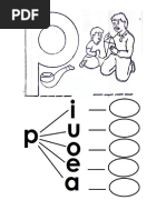 Actividades para aprender la letra P | PDF