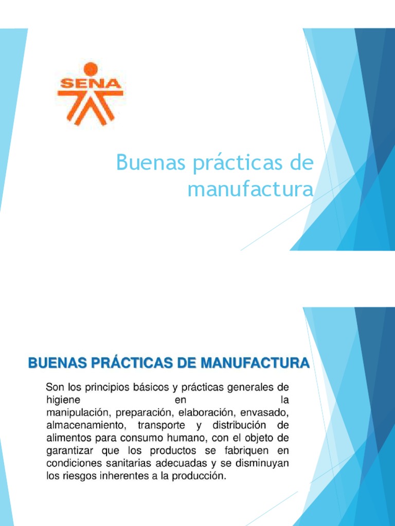 Presentación Buenas Prácticas de Manufactura | PDF