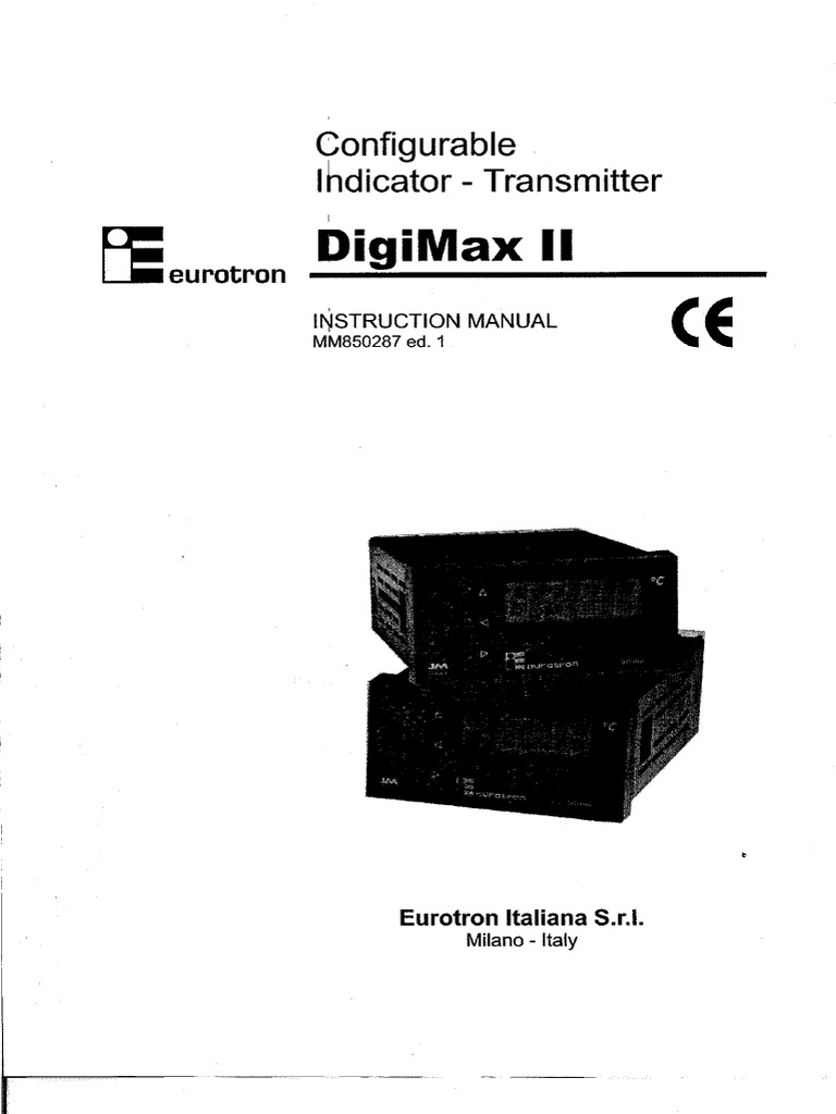 DigiMax Series Manual | PDF