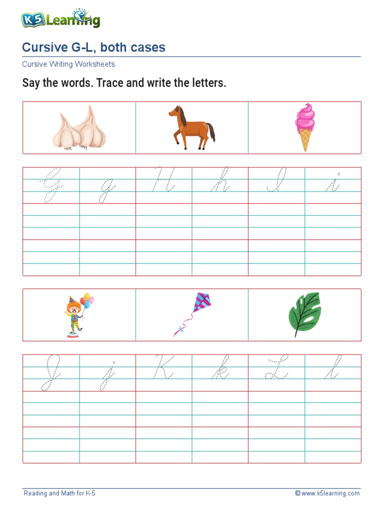 cursive-letters-g-l | PDF