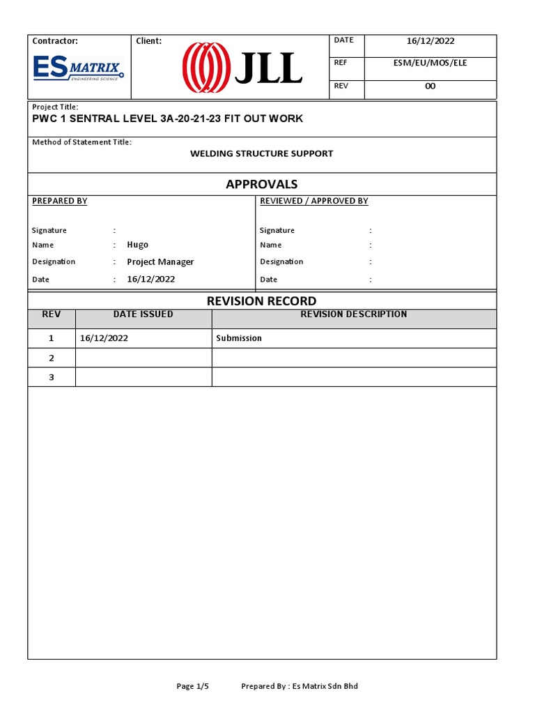 Mos Support Structure Download Free Pdf Fire Safety